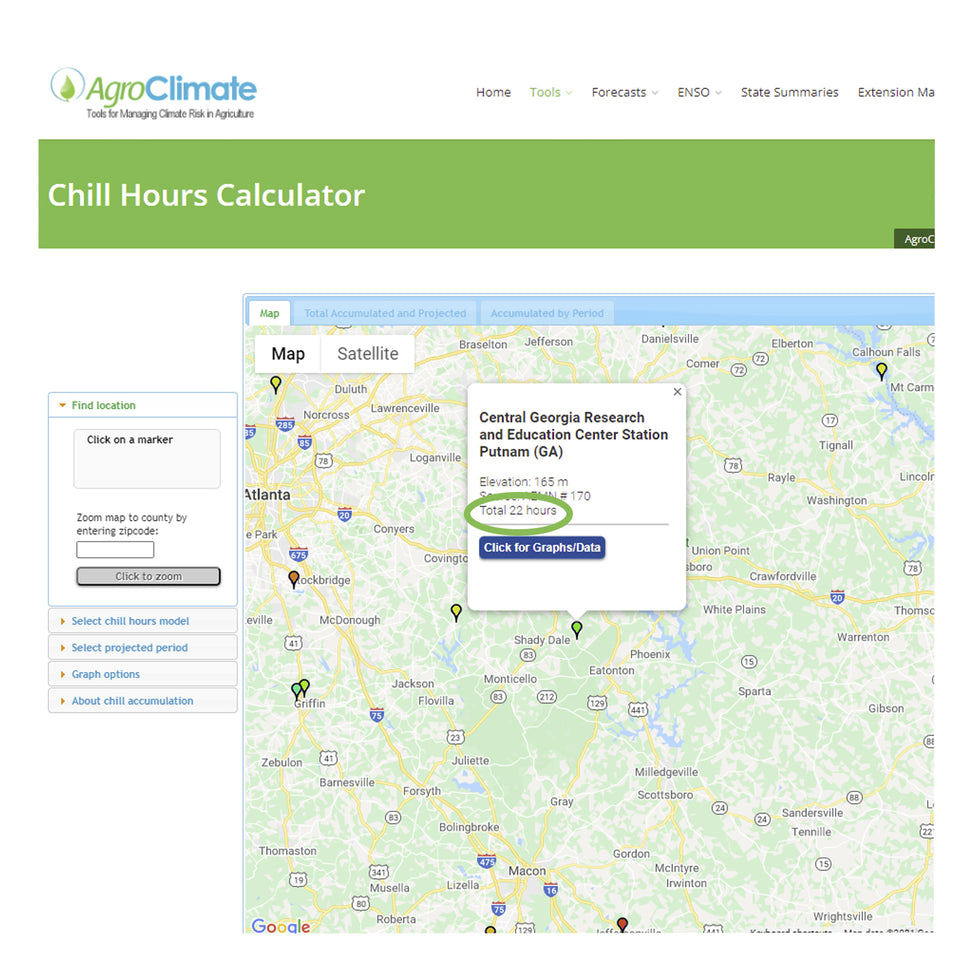 Plant Hardiness Zones and Chill Hours – Plant Me Green