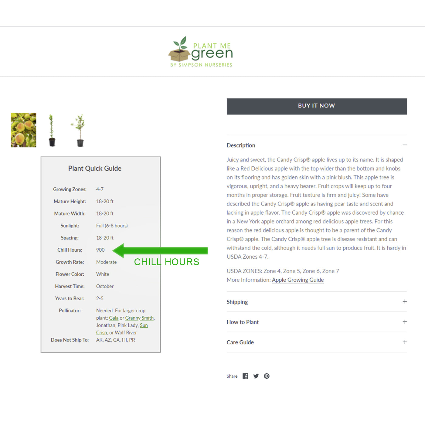 Plant Hardiness Zones and Chill Hours – Plant Me Green